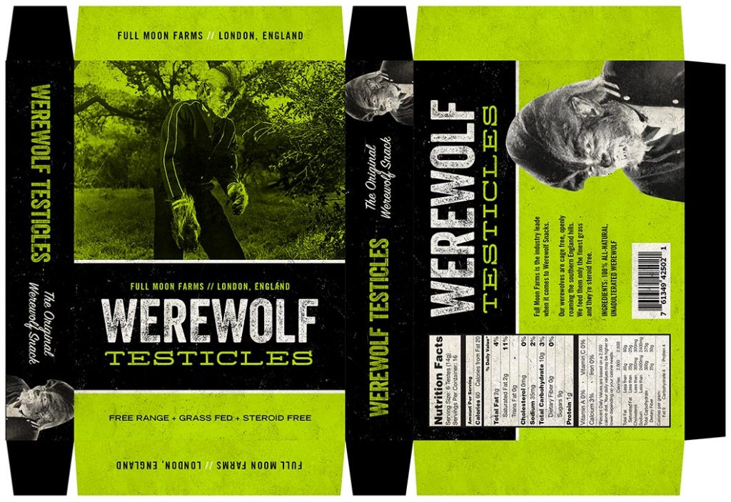 Colossus of Clout Design Co. | Portfolio | Werewolf Snacks